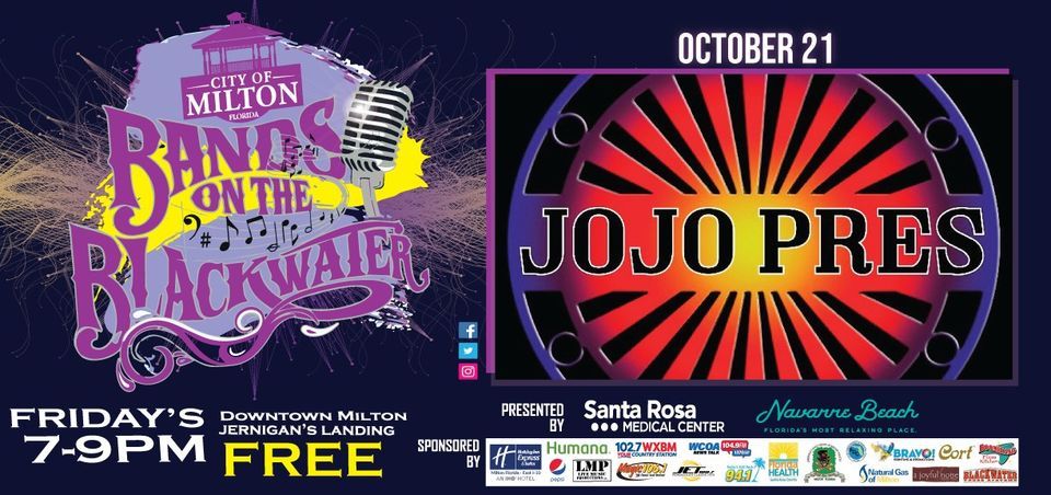 Bands on the Blackwater is proud to present, JoJo Pres, Bands on the ...