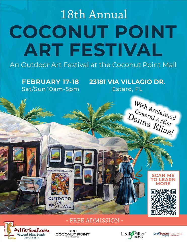 18th Annual Coconut Point Art Festival with Donna Elias, Coconut Point ...