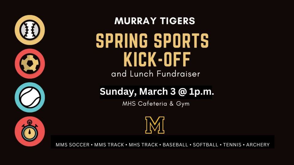 Murray Tigers Spring Sports Kick-Off 2024, Murray High School, 3 March 2024