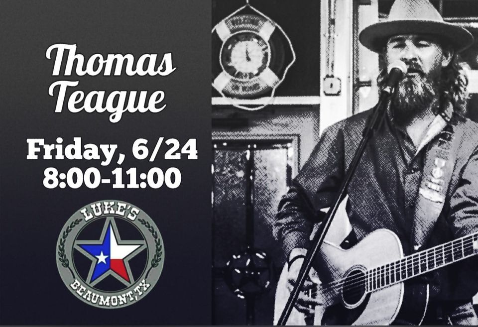 Thomas Teague at Lukes Beaumont, Luke's Bar and Grill, Beaumont, 24 ...