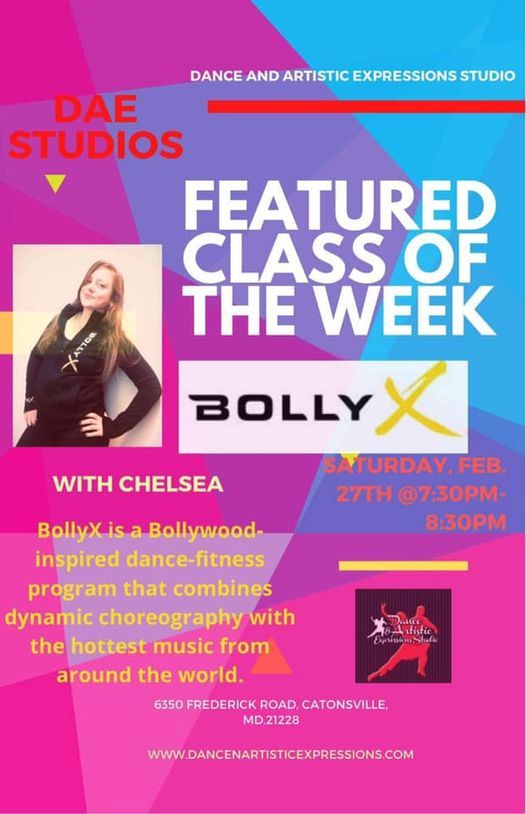 DAE Studios Featured Class of the Week: BollyX Fitness, Dance ...