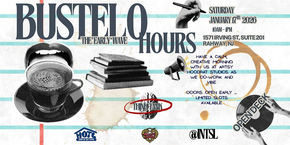 Bustelo Hours, 1571 Irving St, Rahway, 17 January 2026