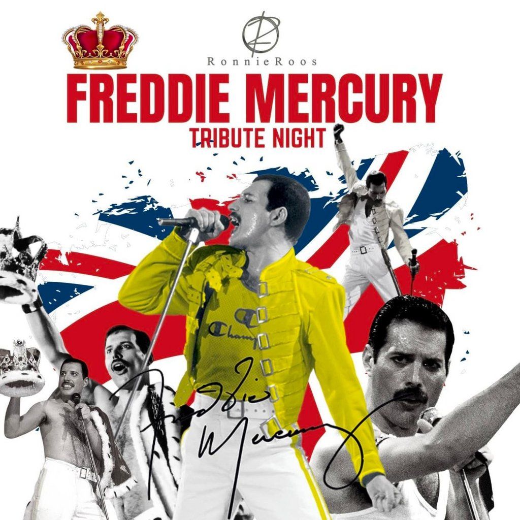Freddie Mercury Tribute, Ronnie Roos, Leicester, 15 December to 16 December