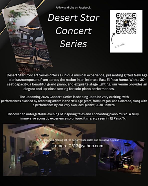 Neil Patton in Concert!, Award winning Pianist/ Composer, 10929 Bob ...