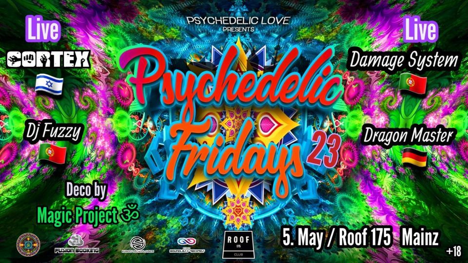 CORTEX Live at Germany - Psychedelic Love 2023, ROOF 175, Mainz, 5 May 2023