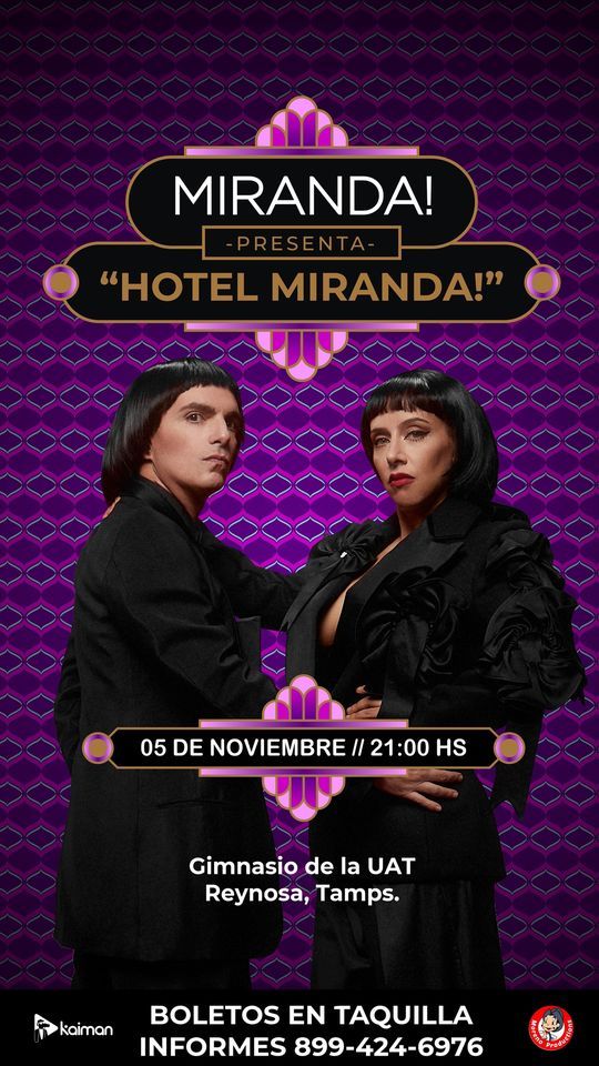 Miranda! en Reynosa , Gimnasio Multidisciplinario UAT, Reynosa, 5 ...
