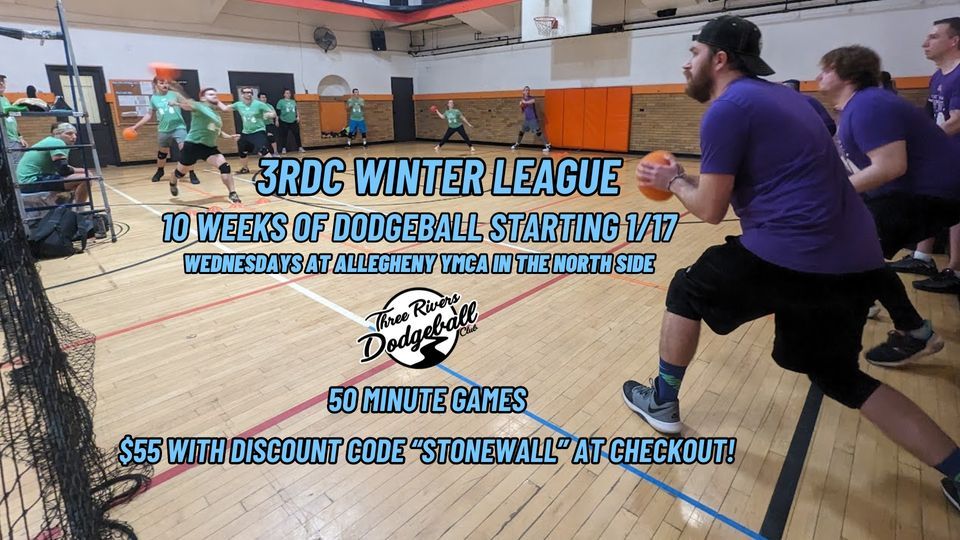3RDC Winter League and Open Gym Dodgeball Clinic!, Allegheny YMCA ...