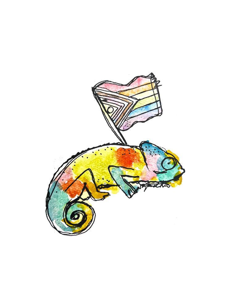 In-store Pride Flash Drawings by Designed by Hannah, Unglued, Fargo, 11 ...