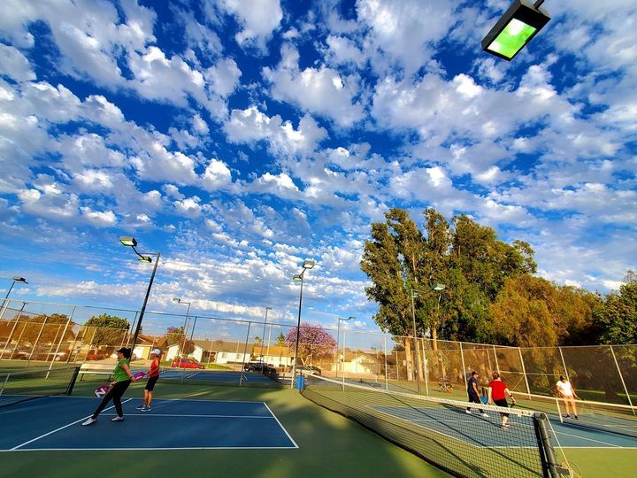 Novice Pickleball Round Robin, Bob Kildee Park, Camarillo, 25 June 2022