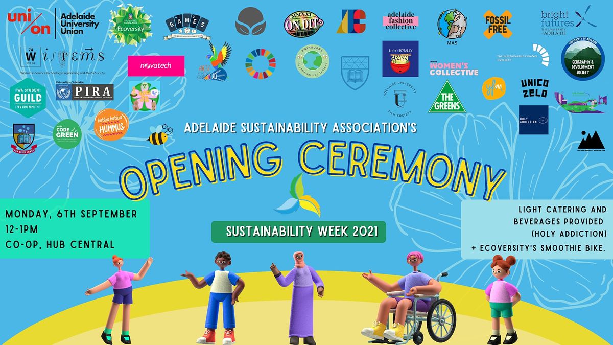 Official Opening Ceremony for Sustainability Week 2021, The University ...