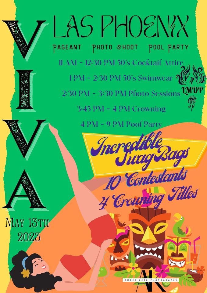 VIVA LAS PHOENIX Pageant Photo Shoot & Pool Party, Phoenix az, 13 May 2023